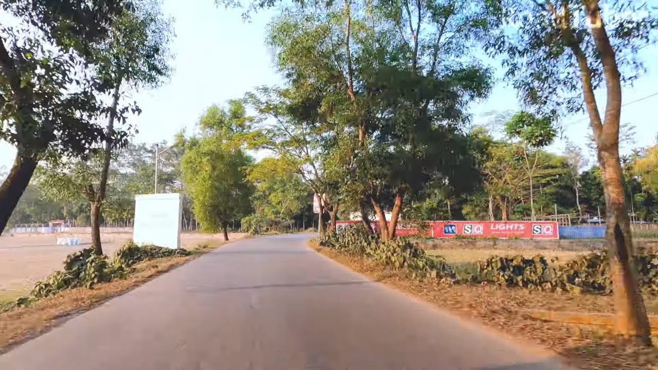 Sylhet Balagonj to Tajpur via Balaganj - Osmaninagar Road 4K | Road ...