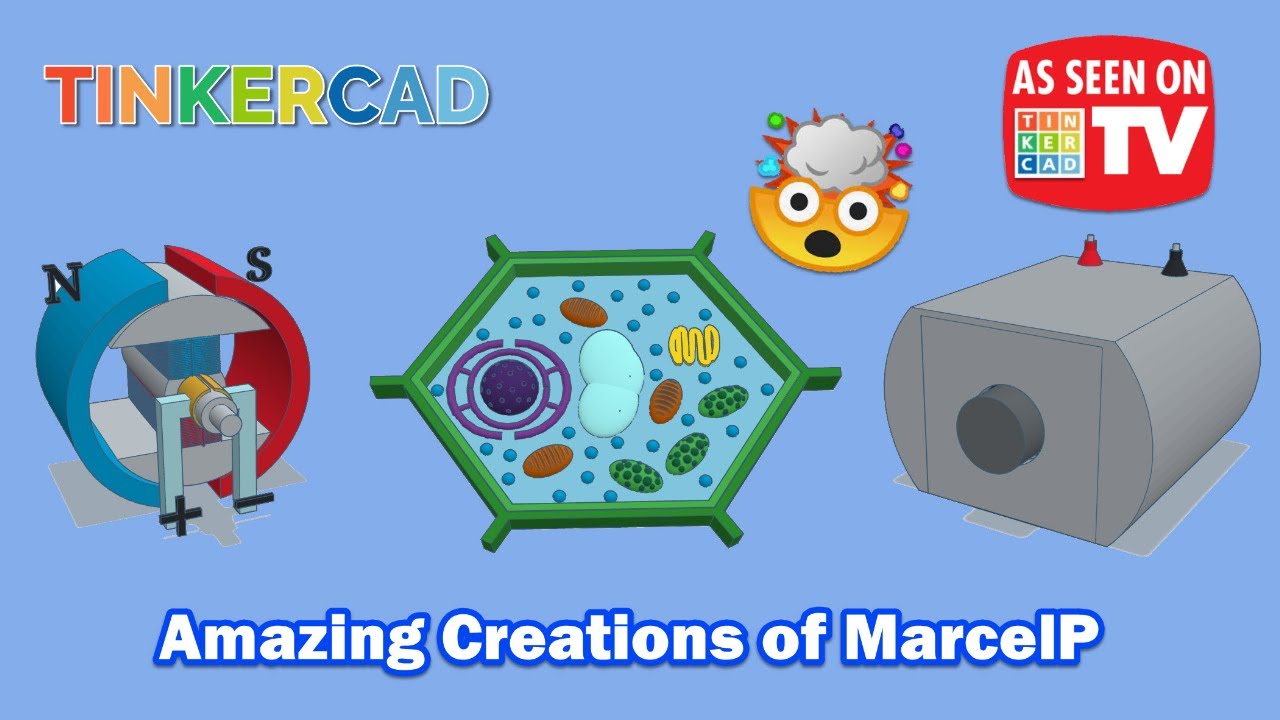 Three Amazing Tinkercad Copy & Tinker Creations by MarcelP You Must ...