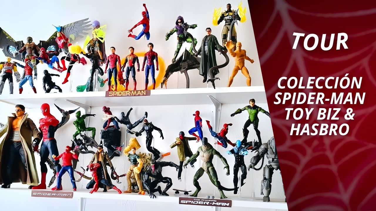 COLECCIÓN DE SPIDER-MAN!!! | Figure Display 2024 - YouTube