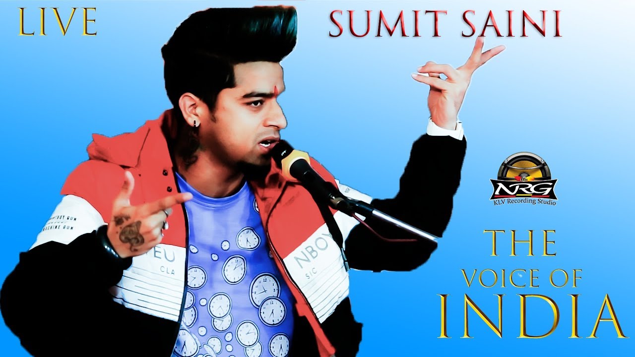 Bollywood Singer : The Voice "Sumit Saini" Live Performance 2020 - YouTube