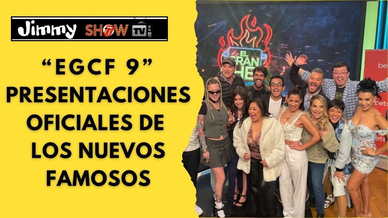 "EL GRAN CHEF FAMOSOS, LA ACADEMIA": Presentaciones oficiales de los ...