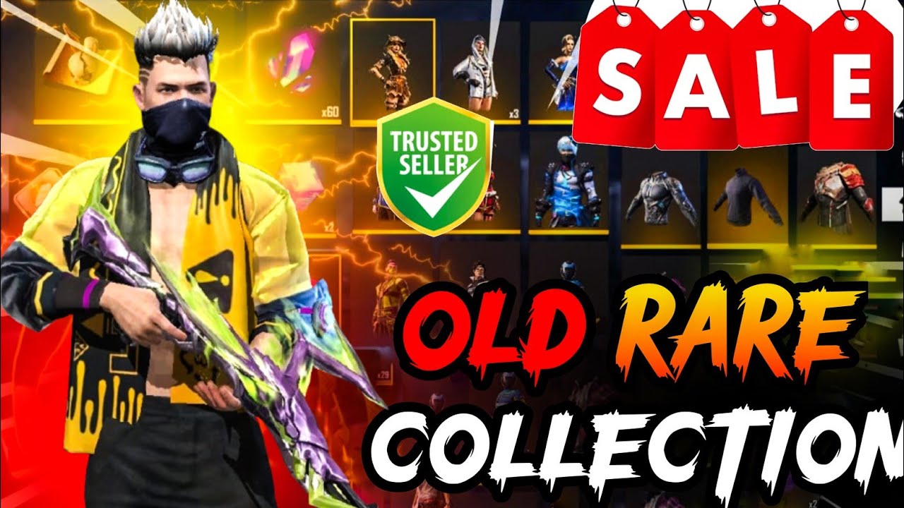 free fire🔥 old rare id collection😍 || best dress combination😱 || # ...
