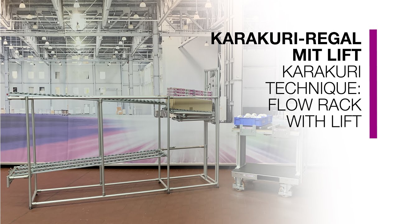 BLOKSMA • Karakuri-Regal mit Lift • Karakuri Technique: Florack with ...