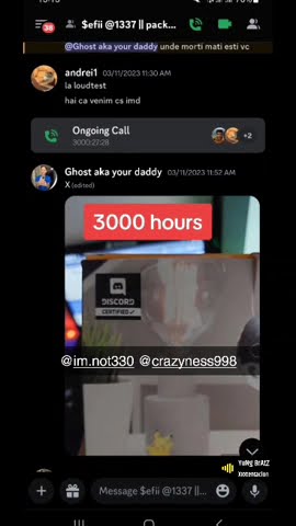 3000 Hours and still growing! #call #longest #discord #1337 #record # ...