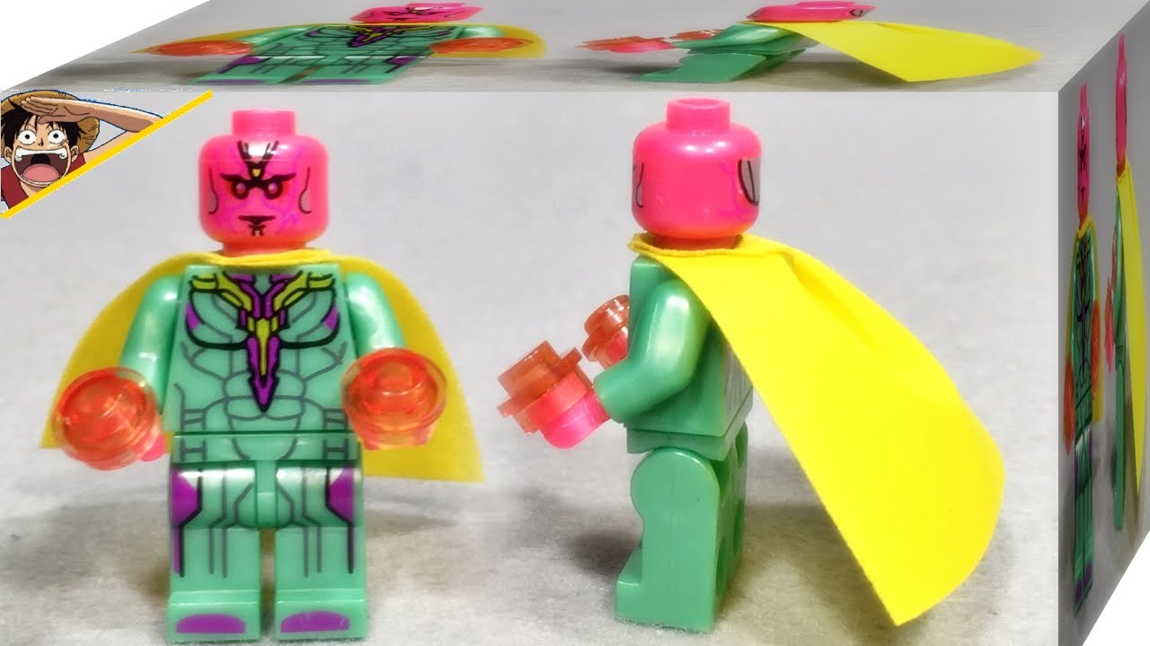 Dargo 비전 어벤져스 에이지 오브 울트론 레고 짝퉁 미니피규어 Lego knockoff vision Avenger Ager ...