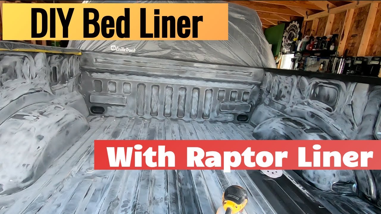 Raptor Lining Truck Bed | F150 Bed Liner - YouTube