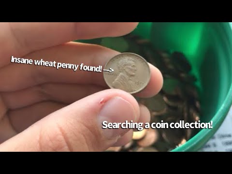 Searching through a coin collection! Excellent finds! - YouTube