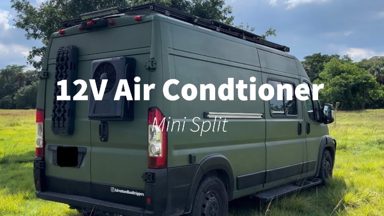 12V Van Mini Split Air Conditioner - YouTube