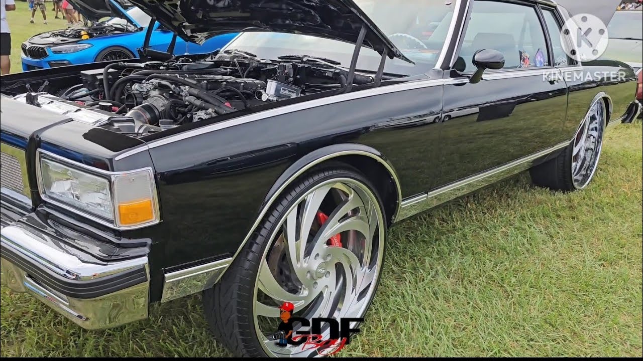 Whipple Supercharged Box Chevy Caprice Landau on MTW 28s - YouTube