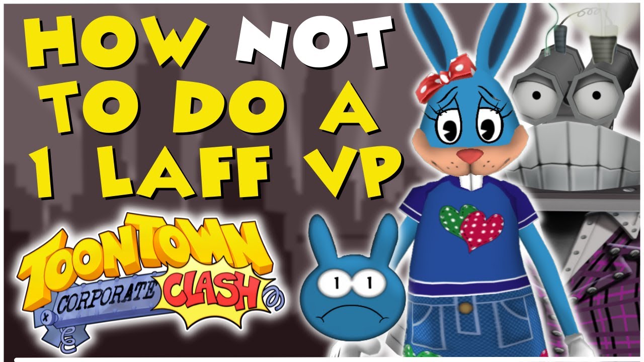 How NOT to do an ALL 1 LAFF VP | TOONTOWN CORPORATE CLASH | shoomyshamy ...