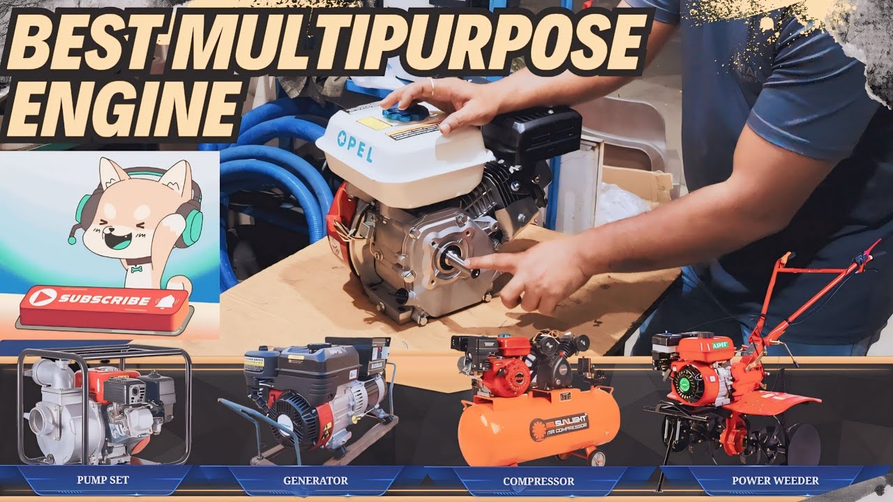 Petrol Engine for Pumpset & Generator #generator #agriculture # ...