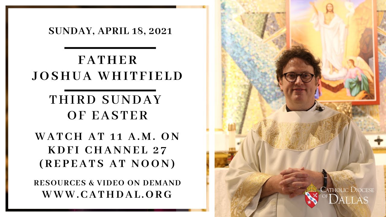 Sunday Mass with Father Joshua Whitfield - YouTube