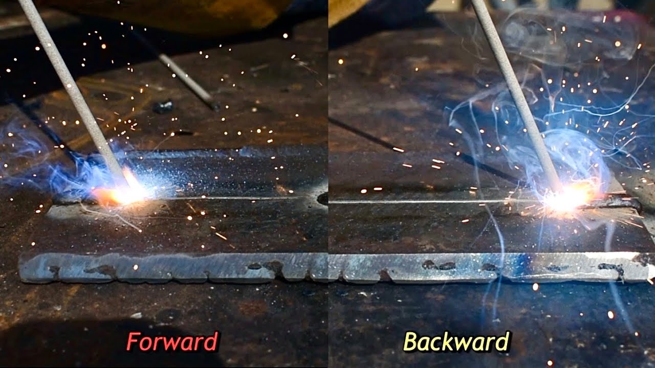 How to practice forward and reverse welding for the best results.👨‍🏭🤔 ...