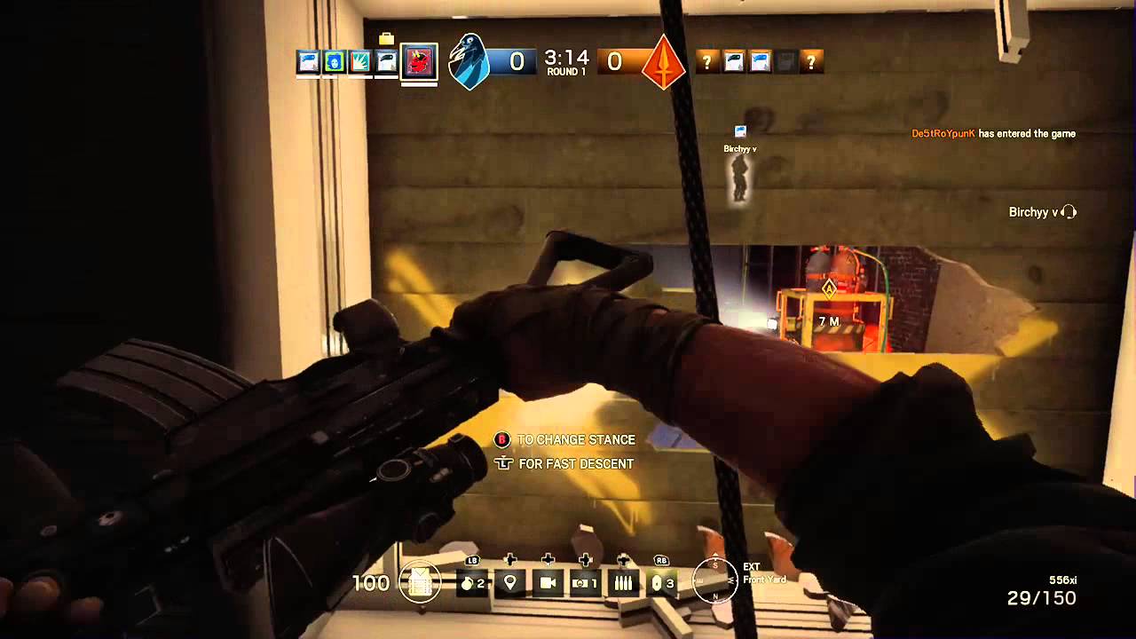 Perfect window breach on Rainbow Six Siege! - YouTube