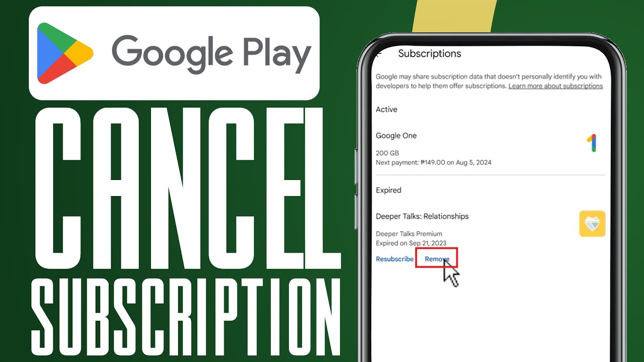 How To Cancel A Subscription In Google Play (2025) Easy Tutorial - YouTube