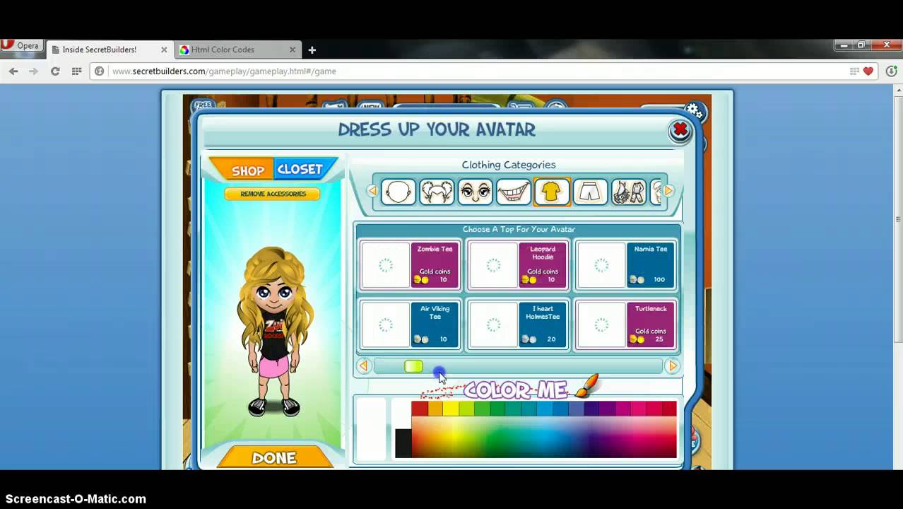 How to make an Outlined RareTee in Secretbuilders(WPE) - YouTube