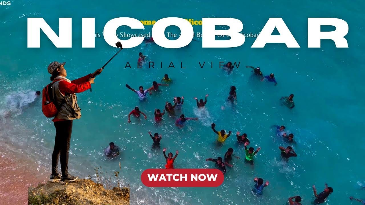 Aerial Beauty Of Car Nicobar Island | Nicobar Vlog #travel #nicobar # ...