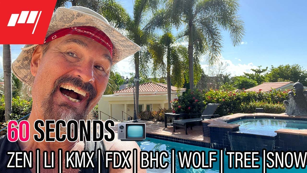 ⏲️60 Seconds $ZEN $LI $KMX $BHC $WOLF $TREE $SNOW - YouTube