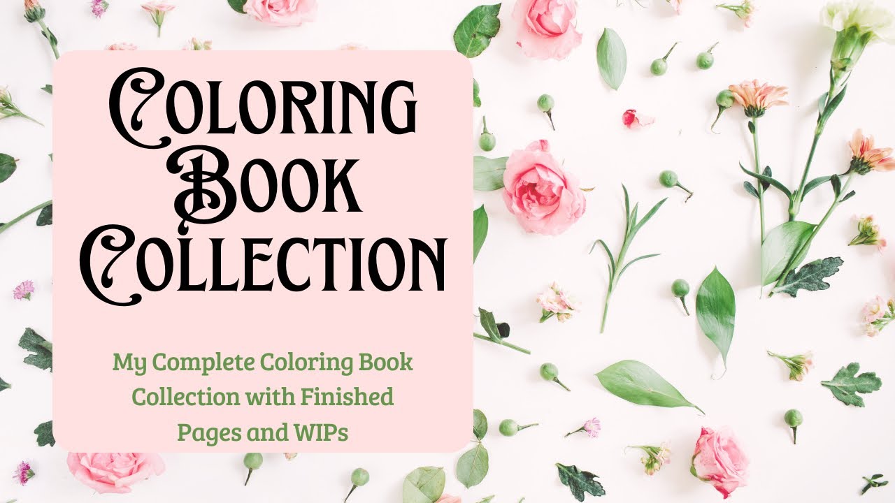 Book Collection Part 1 - Uncolored Books #bookcollection # ...