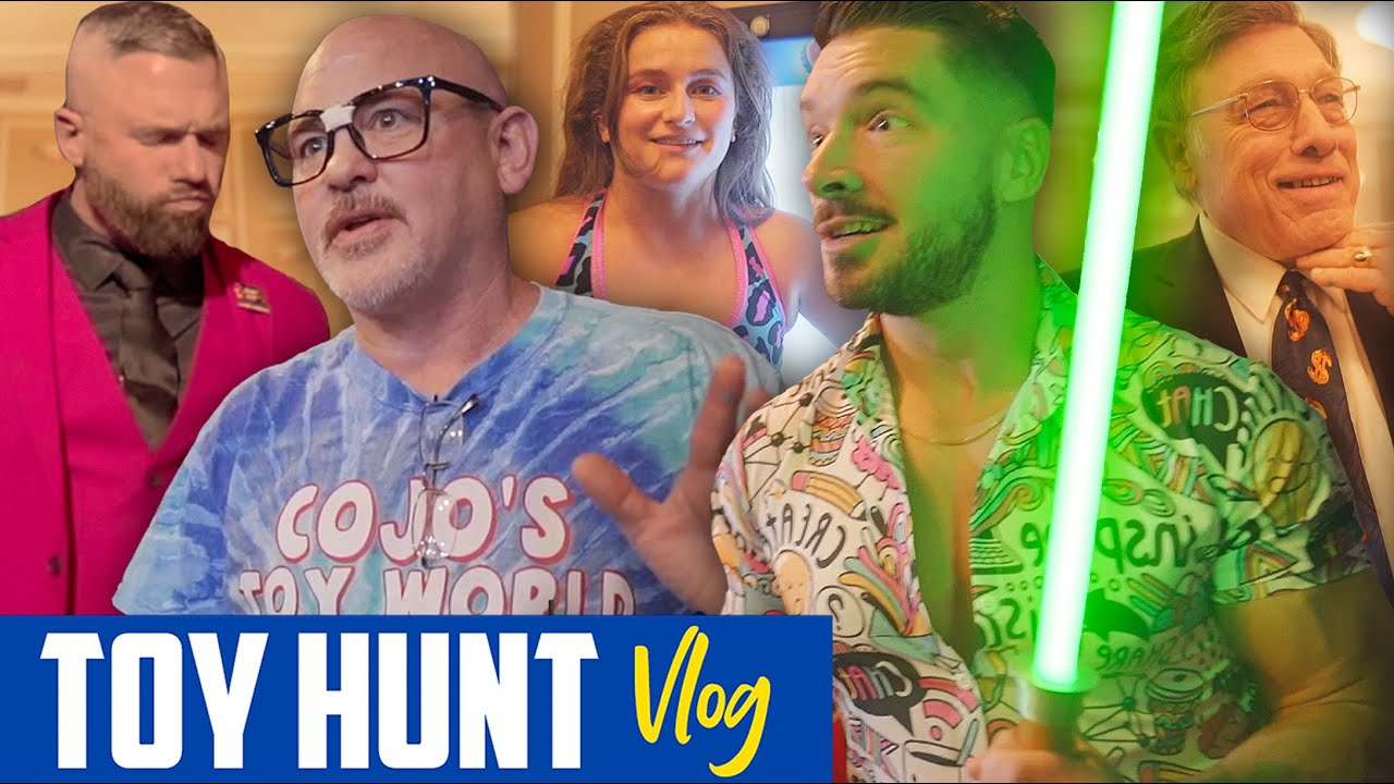 Toy Hunt Vlog • Ethan Page, Spike Dudley, Mark Sterling & more! - YouTube