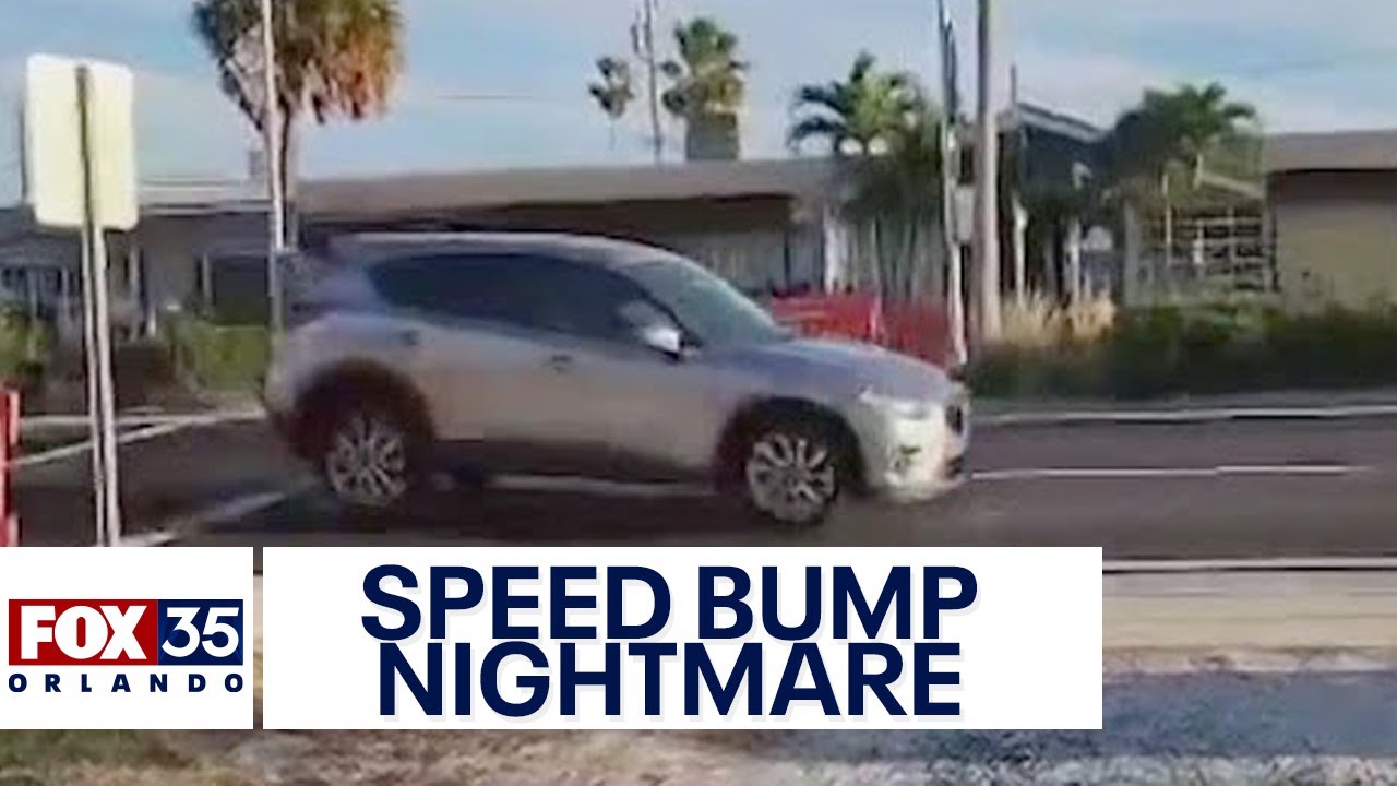Massive speed bump removed after sending cars airborne in Brevard ...