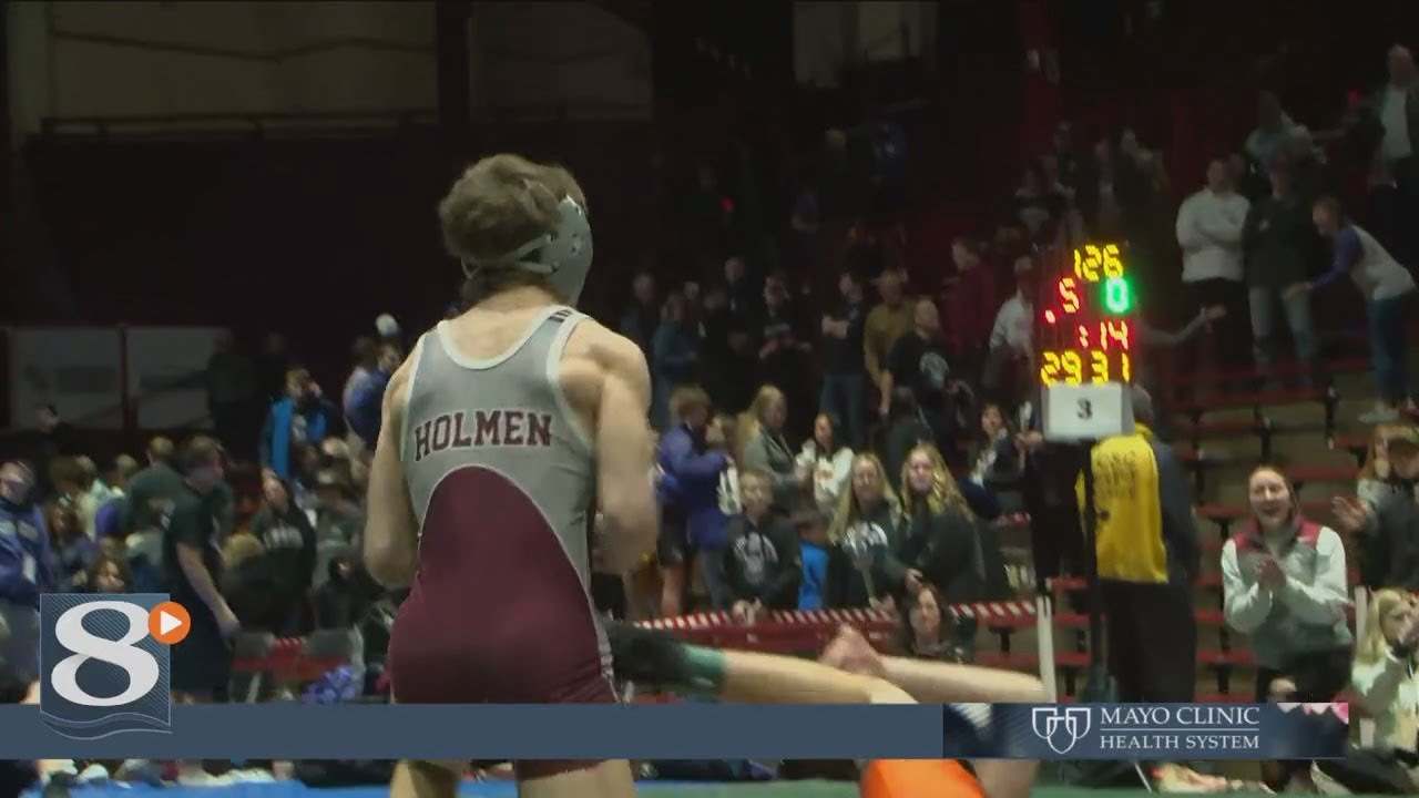 Holmen Reached Saturday's State Championship Match - YouTube