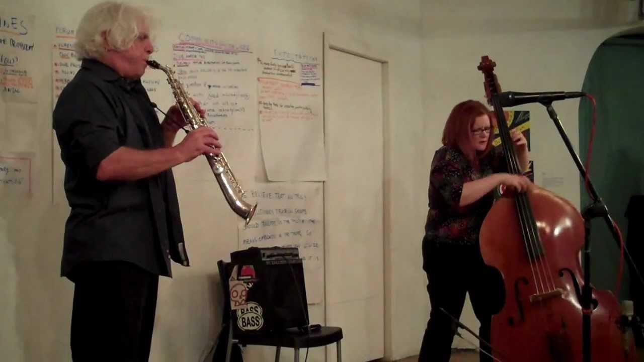 Lisa Mezzacappa Vinny Golia Duo @ the Brecht Forum, March 24, 2012 2/3 ...