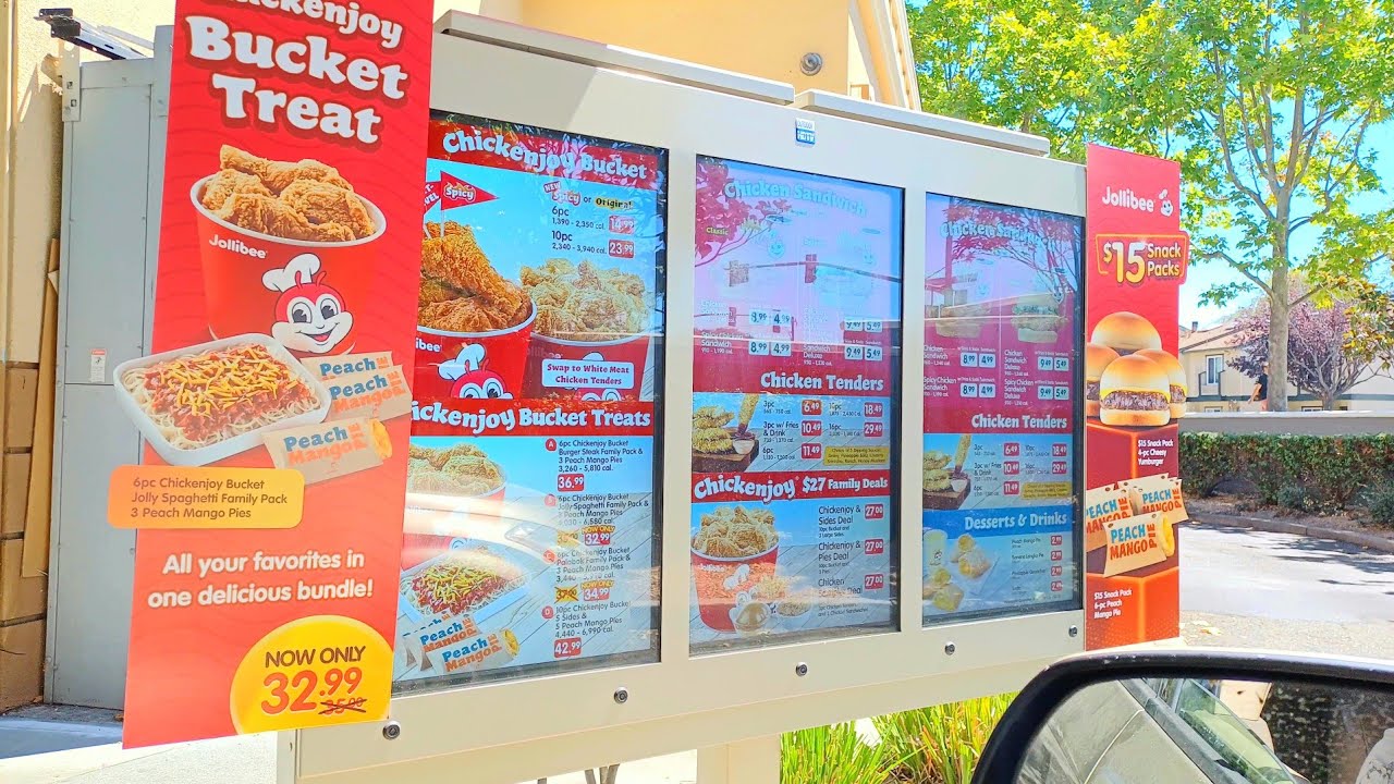 Jollibee California Drive Thru - YouTube