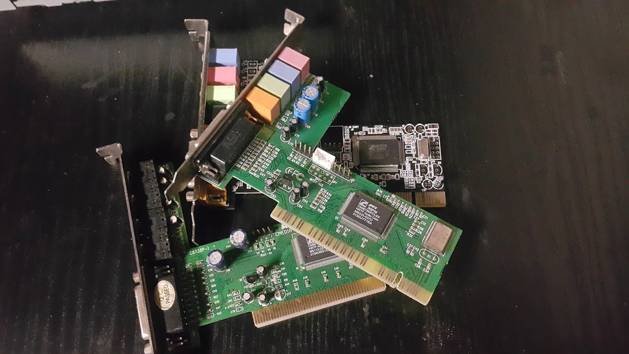 Checking Out The CMI8738 Improved DOS Drivers | Cheap PCI Sound Card ...