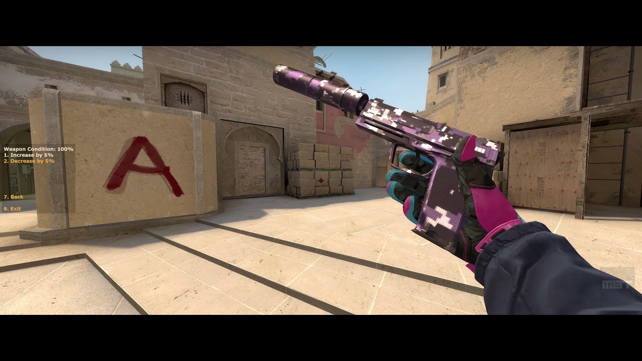 USP-S Purple DDPAT Battle-Scarred Showcase - YouTube