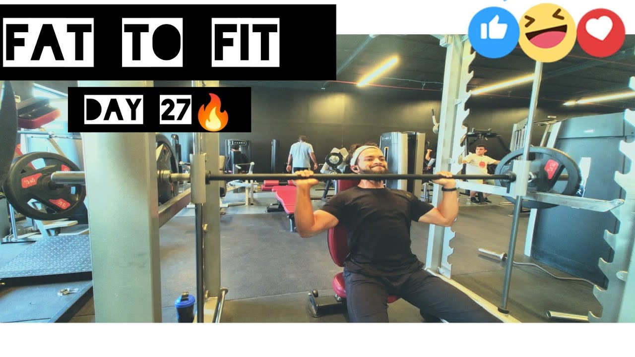 FAT TO FIT 🔥 Journey Day 27 | Shoulder Workout | Life in Saudi Arabia 🇸🇦🇮🇳 ️ - YouTube
