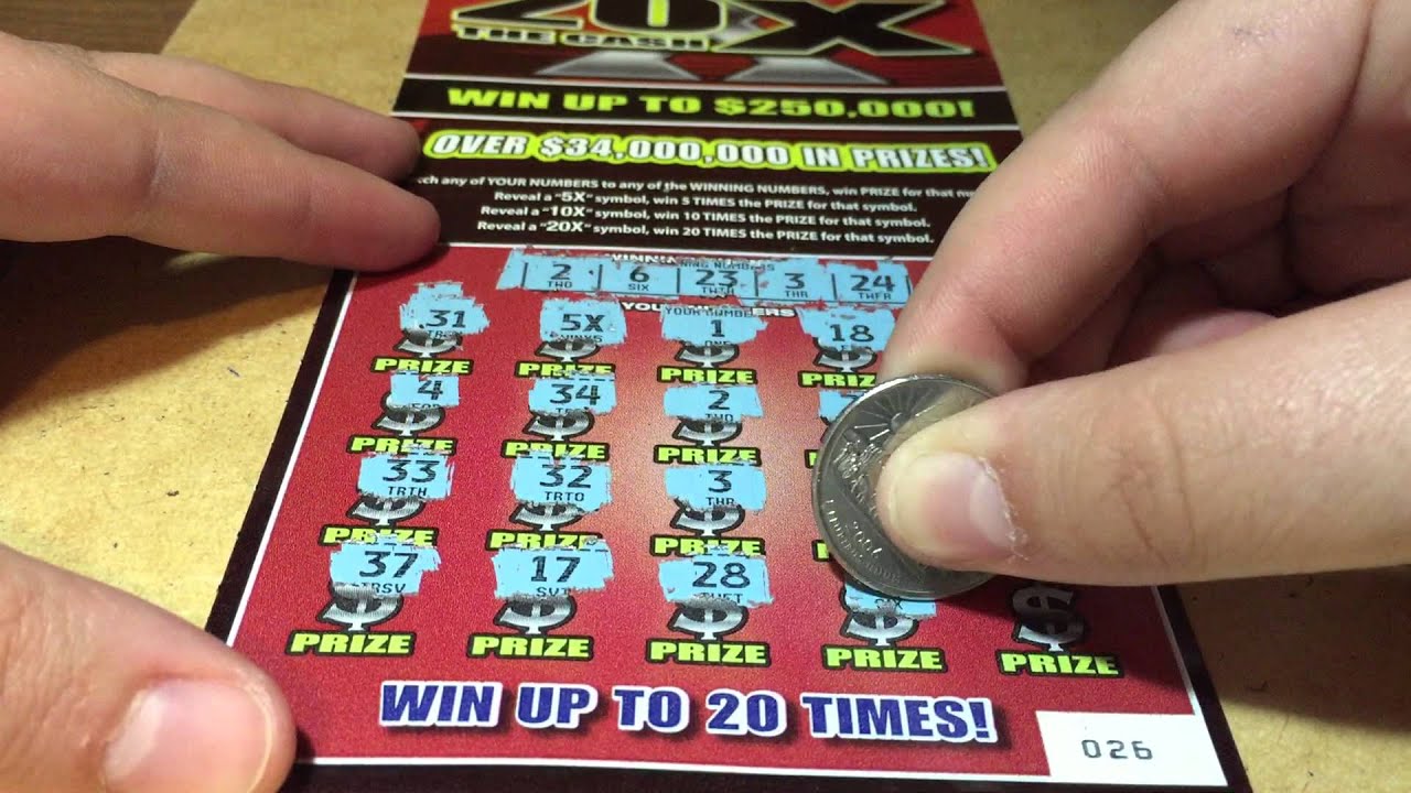 Texas Lottery $5 20X The Cash Scratch Off #3 - YouTube