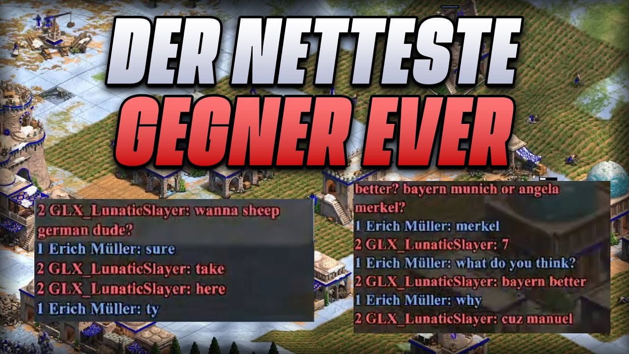 Der NETTESTE Gegner ever! | AoE 2 - YouTube