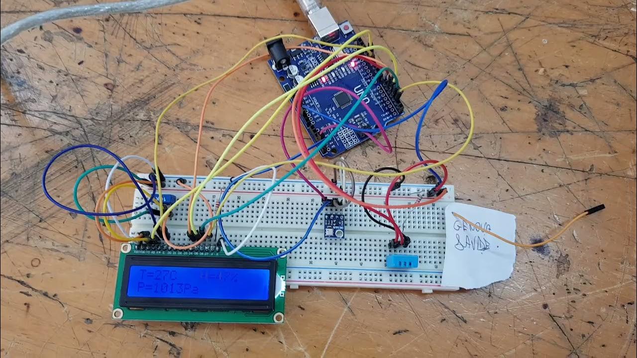 Stazione meteo con Arduino - YouTube