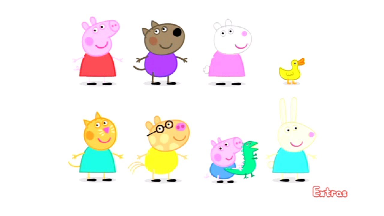 Peppa Pig - Meet the Characters - YouTube