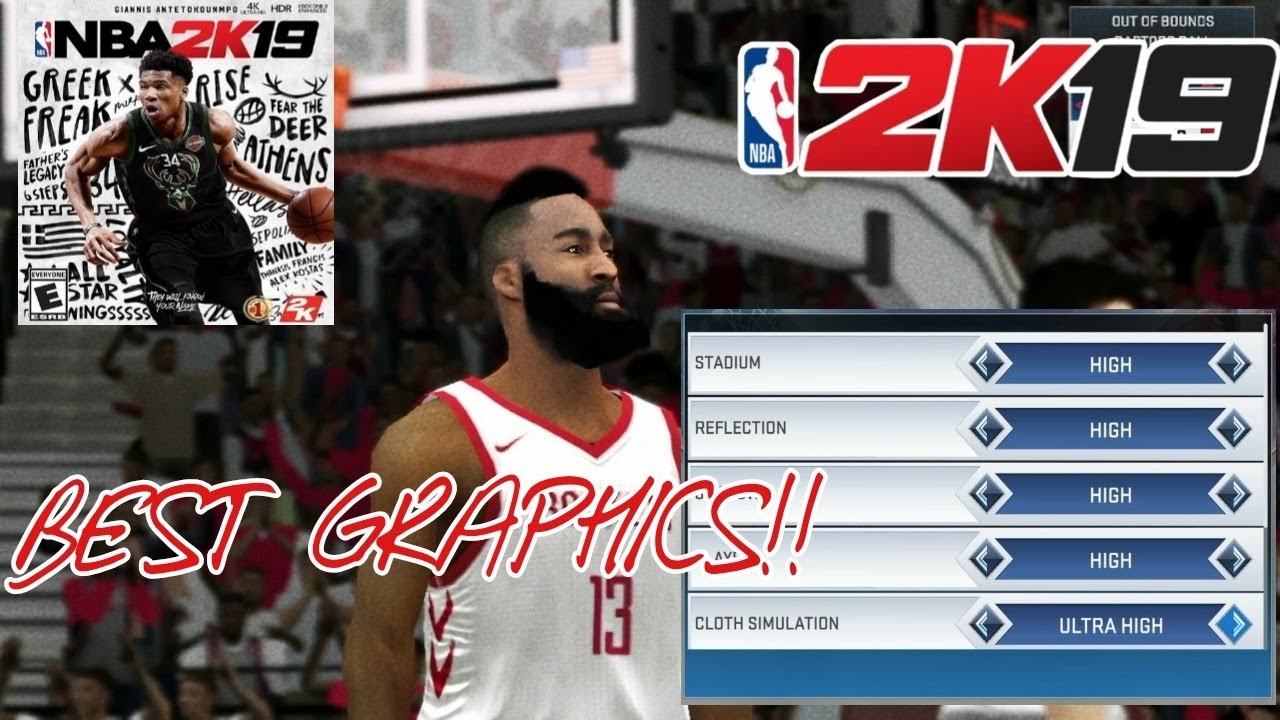 How to Get BEST GRAPHICS in NBA 2K19 Mobile! ANDROID/IOS Best Graphics ...