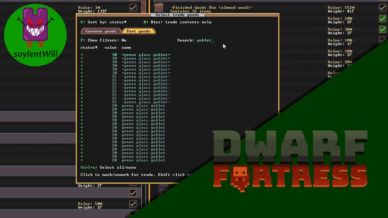 DFHack: Trading Made Easy - Dwarf Fortress "Cattenziril" Ep. 26 - YouTube