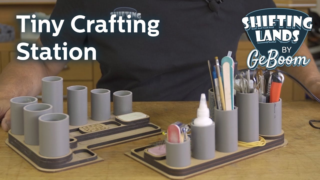 My Tiny Crafting Station! - YouTube