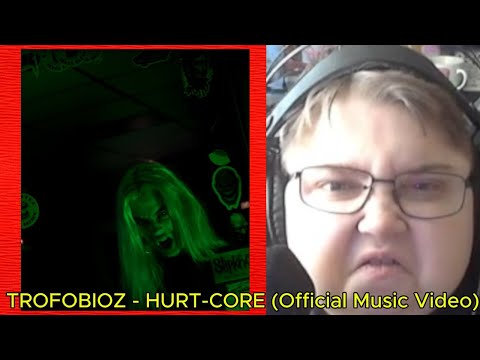 реакция на TROFOBIOZ - HURT-CORE (Official Music Video)