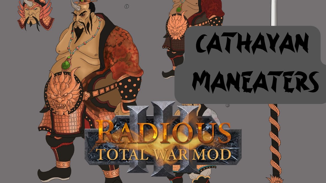 Total War Warhammer 3 (Radious Mod, Cathayan Maneaters unit's ...