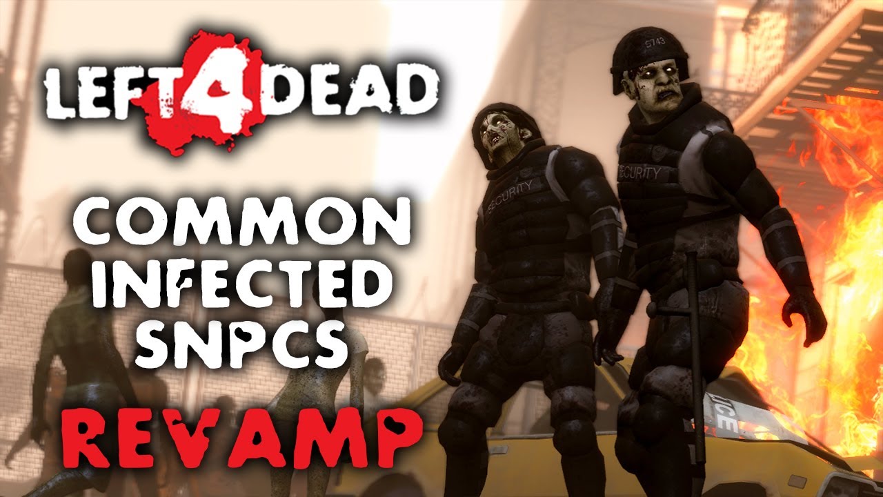 Left 4 Dead Common Infected SNPCs Revamp! | Garry's Mod - YouTube