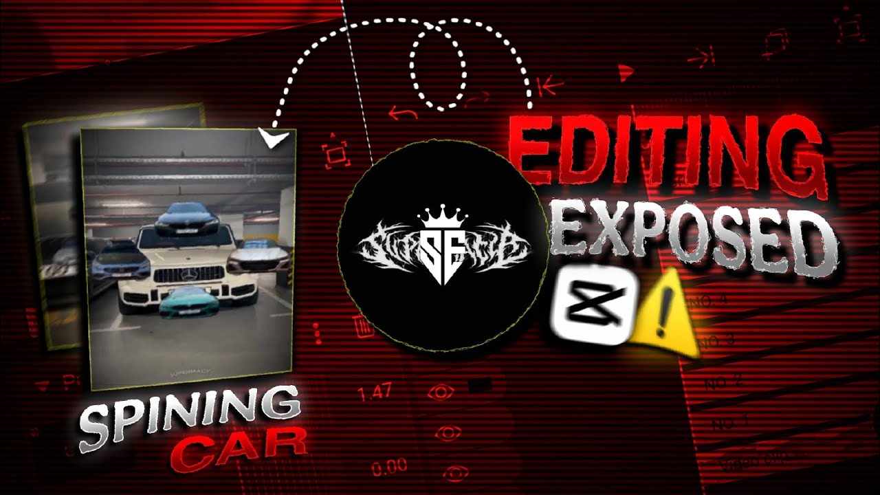 Tutorial of Spinning car effect in capcut| car editing | supermacy ...
