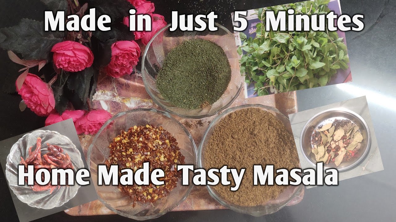 खुशबूदार और बेस्ट मसाला|All Purpose Home Made Masala|Tasty& Easy in5 ...