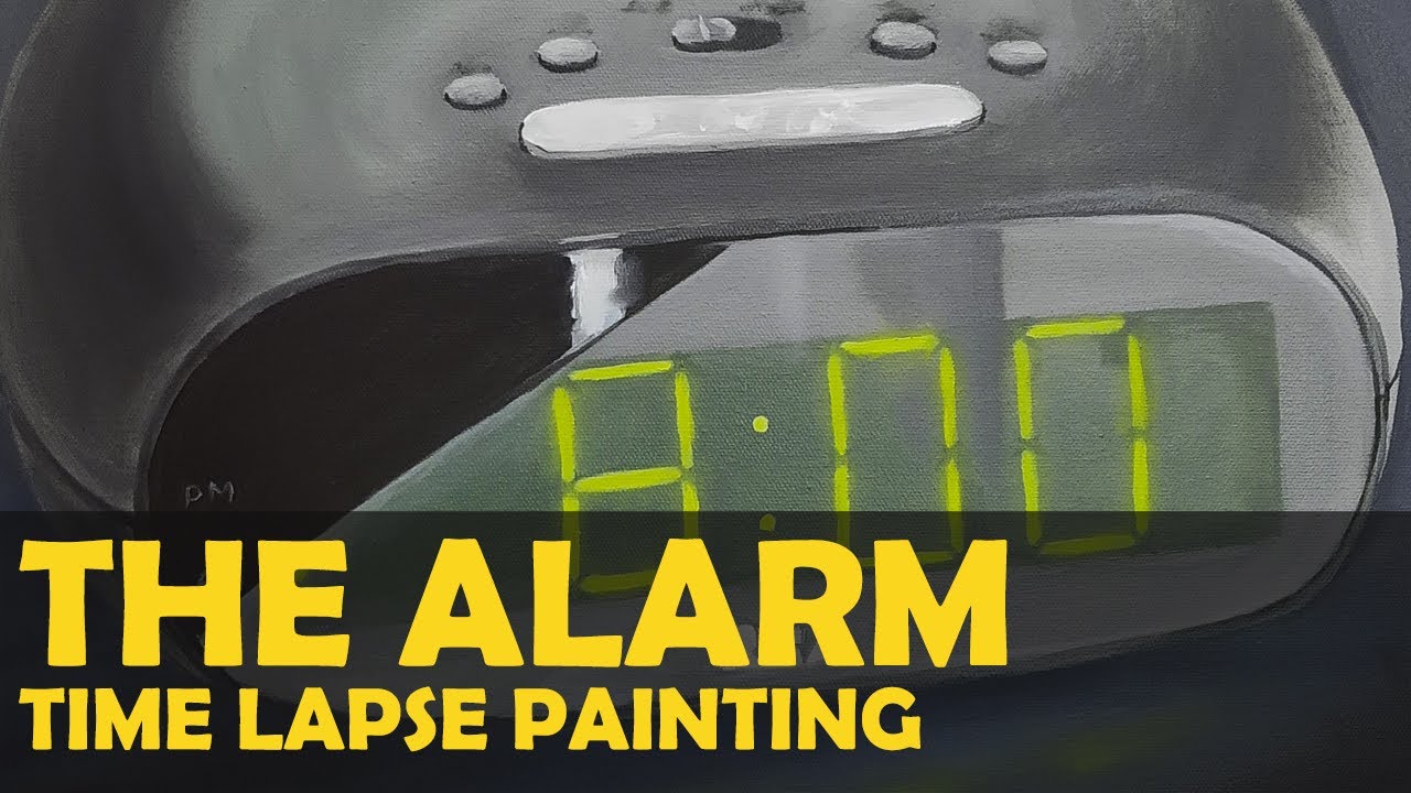 THE ALARM - FRANKLIN SILVA - TIME LAPSE PAINTING - YouTube