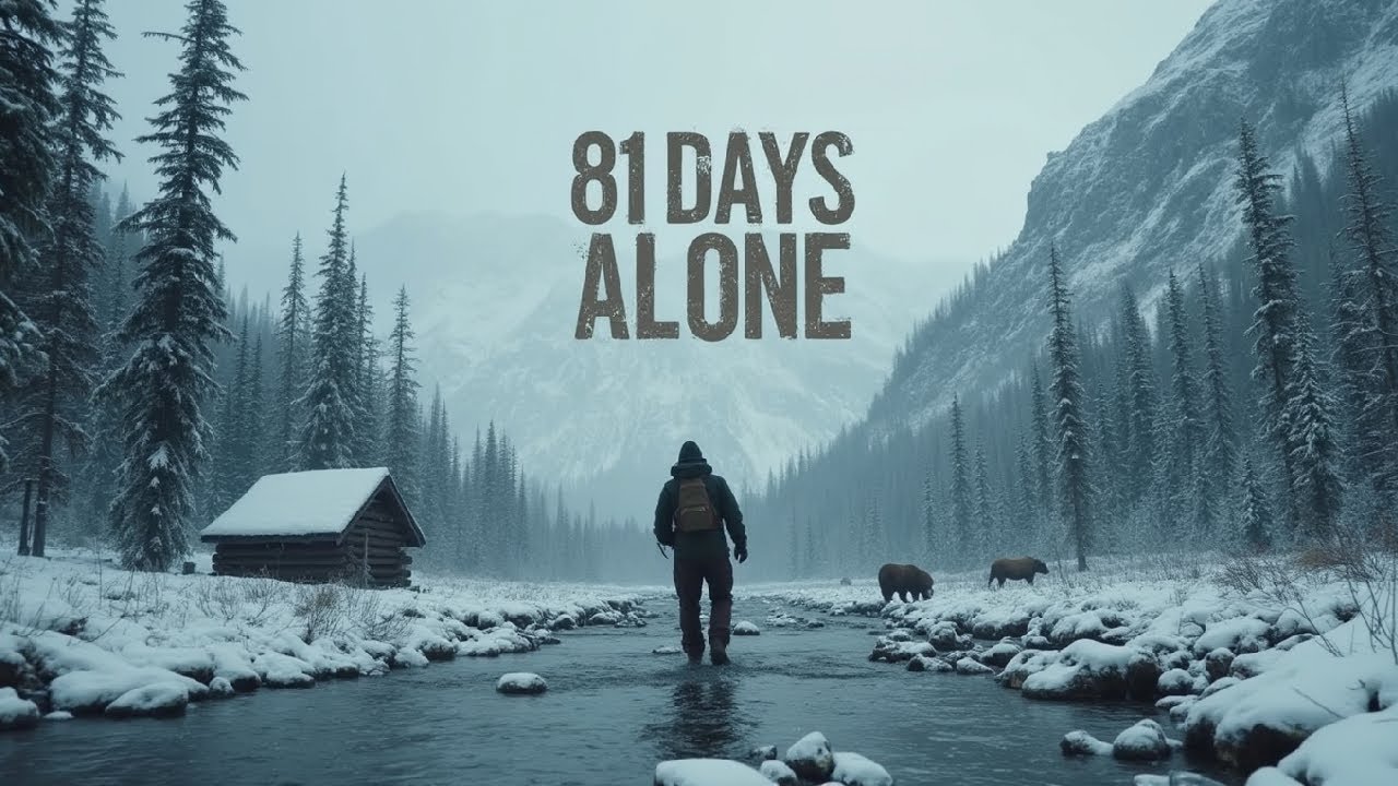 ALONE IN ALASKA'S WILDERNESS FOR 81 DAYS Can I SURVIVE? - YouTube