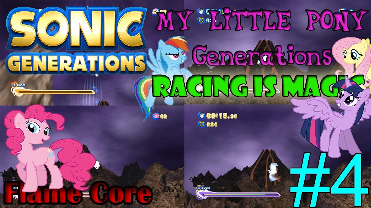My Pony Generations: Racing is Magic | Round 4: Flame Core [HD 1080p ...