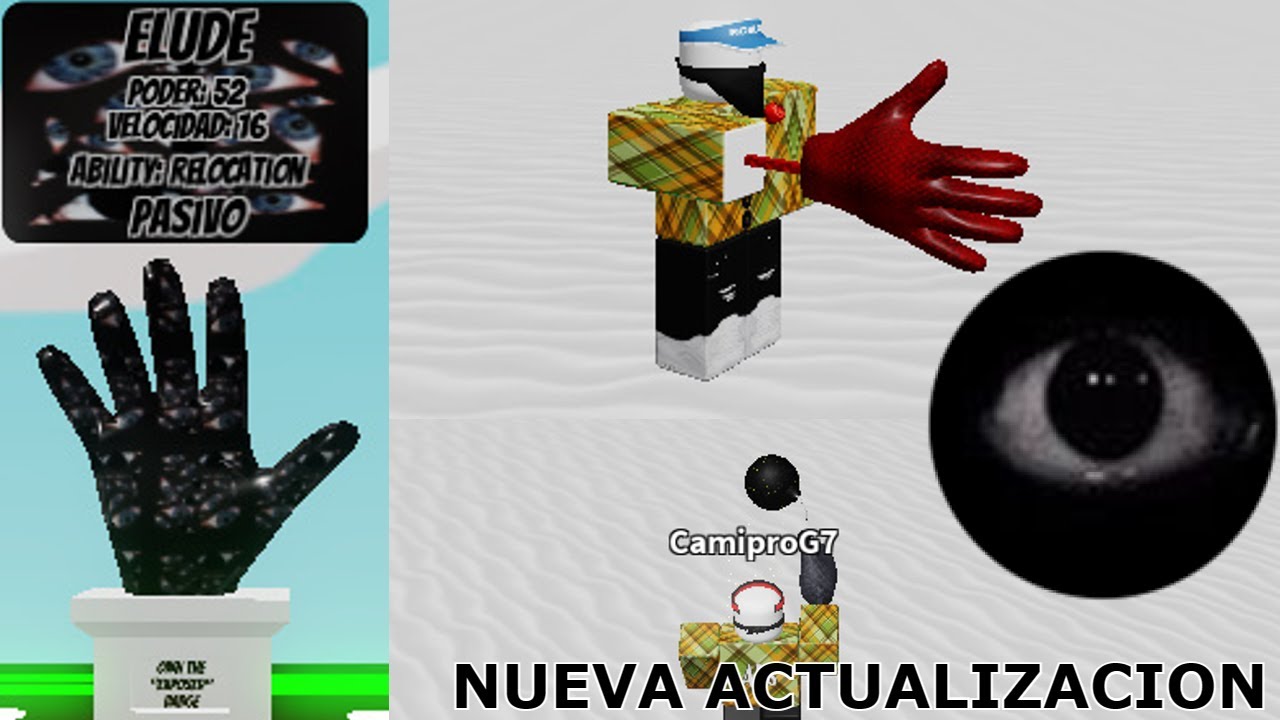 NUEVO É̶͘ĺ̷̒u̸͗̒d̷̽͂e̸͗̚ Glove | (Nueva Actualizacion de SB) | Slap ...