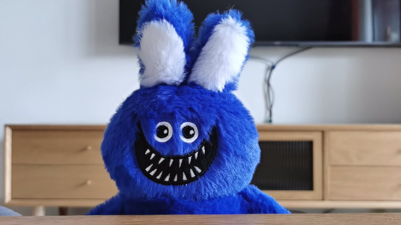 Huggy Wuggy Plush Toy Unboxing and Review 2021 - Cute Poppy Playtime ...