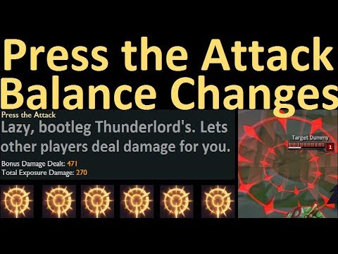 Press the Attack - No More Infinite Scaling Damage Fun - YouTube