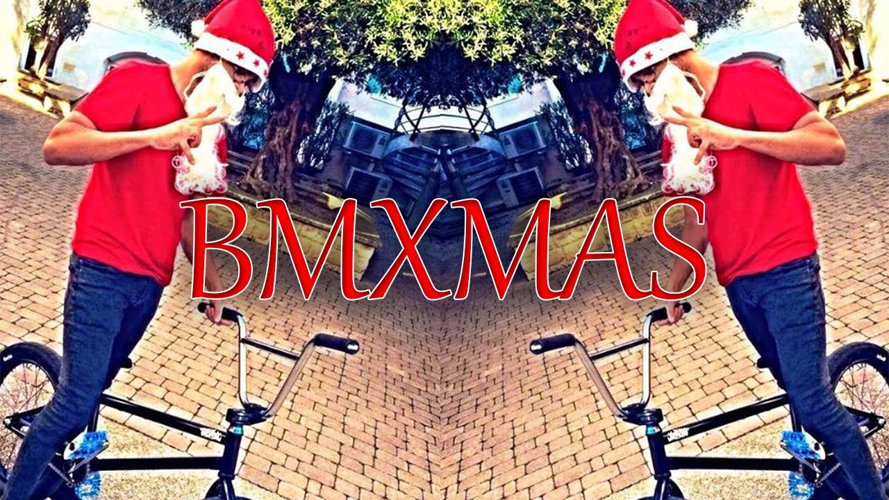 SANTA CLAUS RIDE BMX | 12 STAIRS GAP ! - YouTube